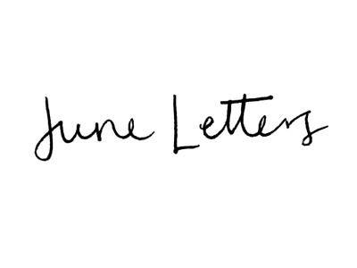 June Letters by Jessica Levitz on Dribbble