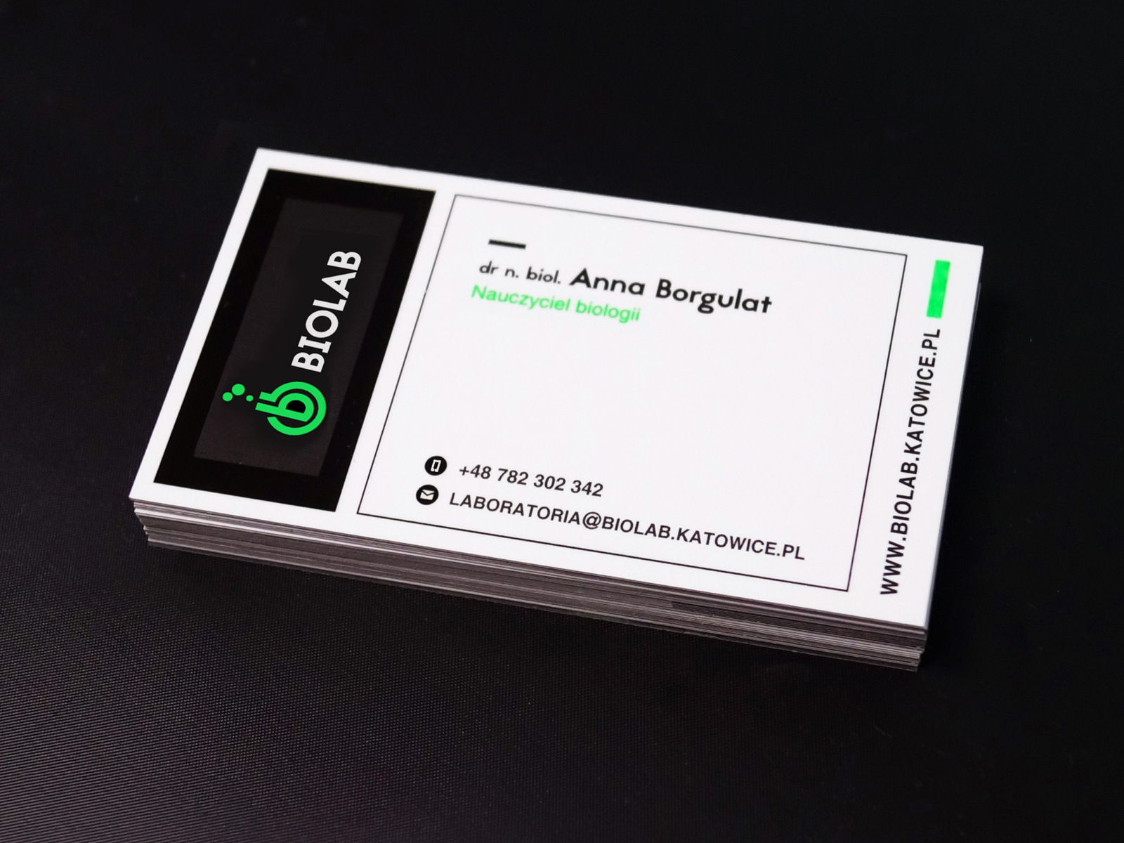 Biolab Business Card by Chris Borgulat on Dribbble