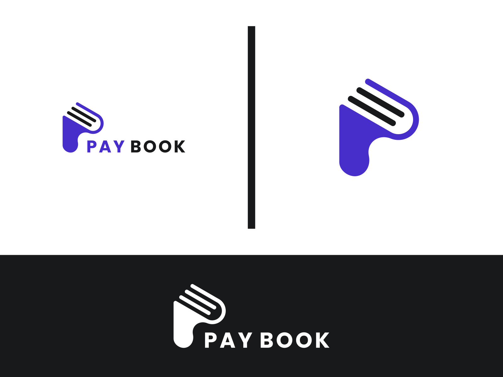 pay book logo design by bernardo_dwikii on Dribbble