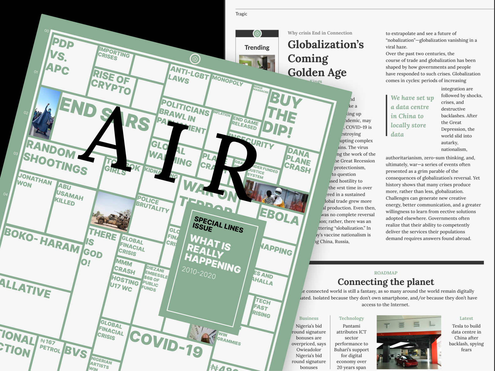 Air Magazine - Grid Layout by Smute on Dribbble