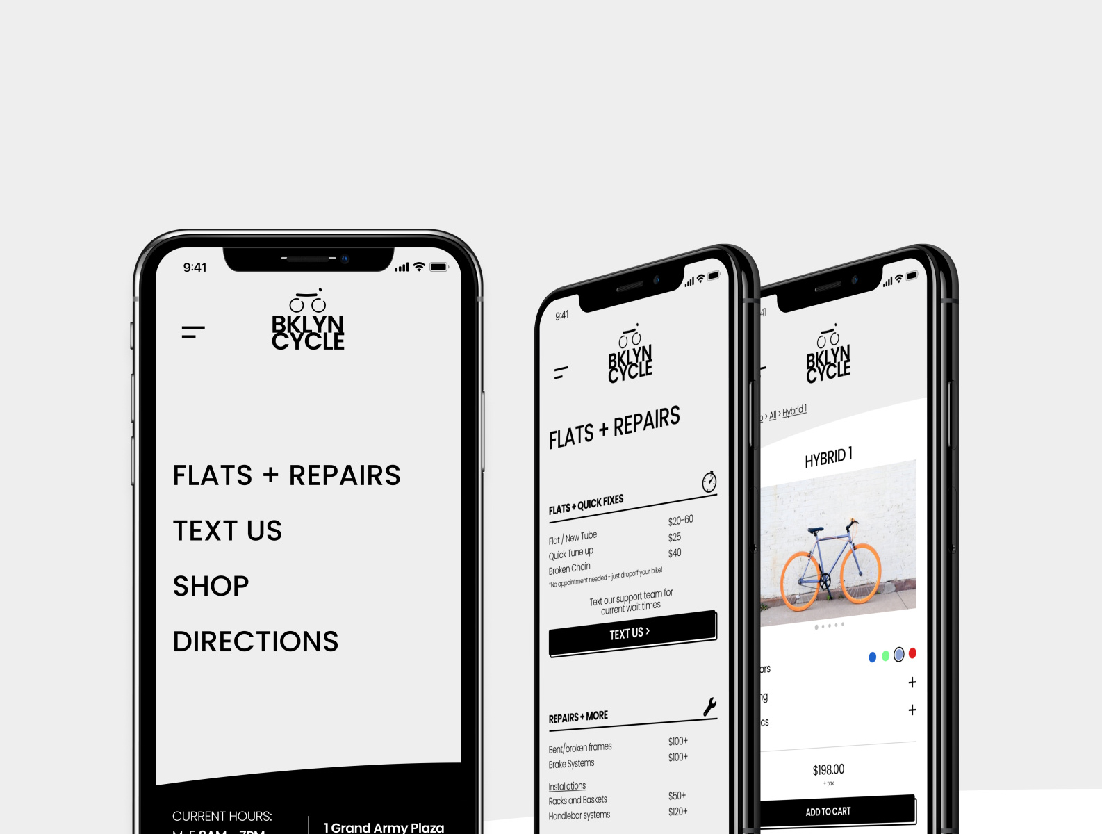 Minimal Local Business Web Design by Jesse Stuart on Dribbble