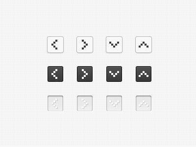 Subtle Arrows by Claude on Dribbble