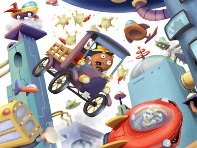 Time truck by Barry Gott on Dribbble