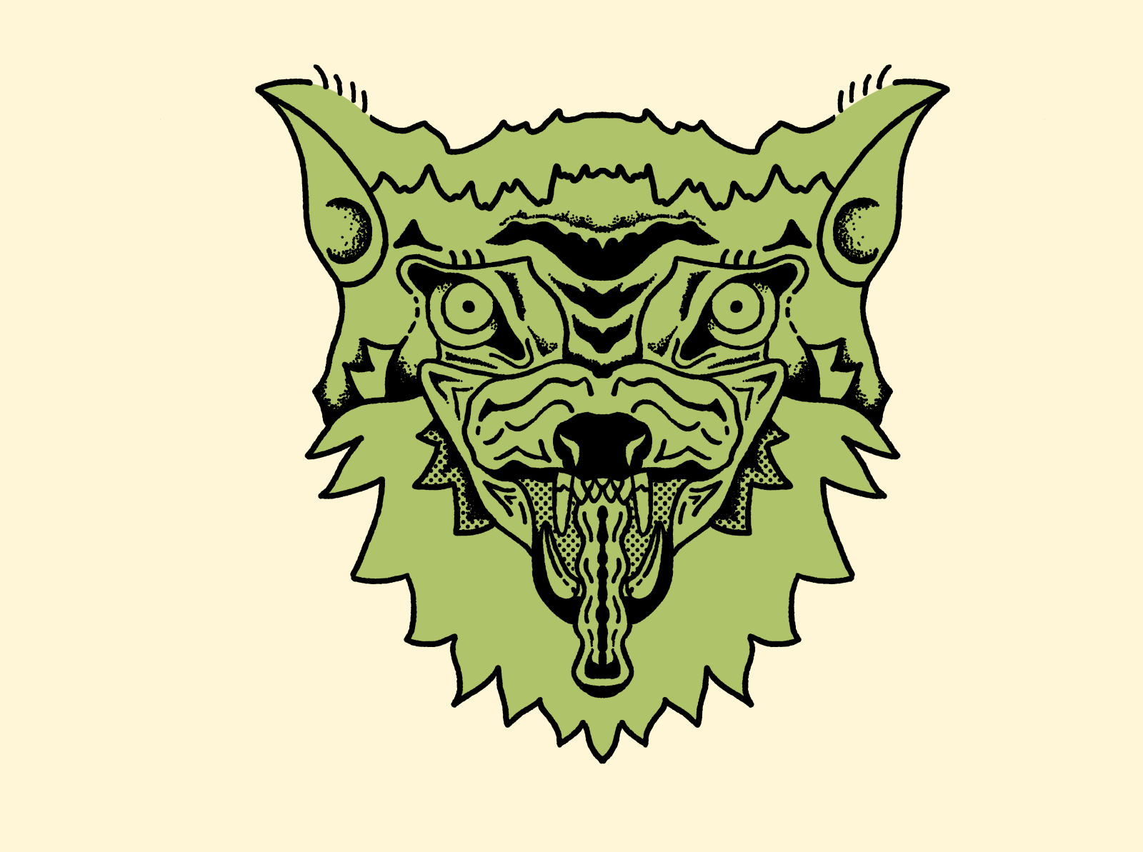 GREEN WEREWOLF by João Pedro Alves Cavalcanti on Dribbble