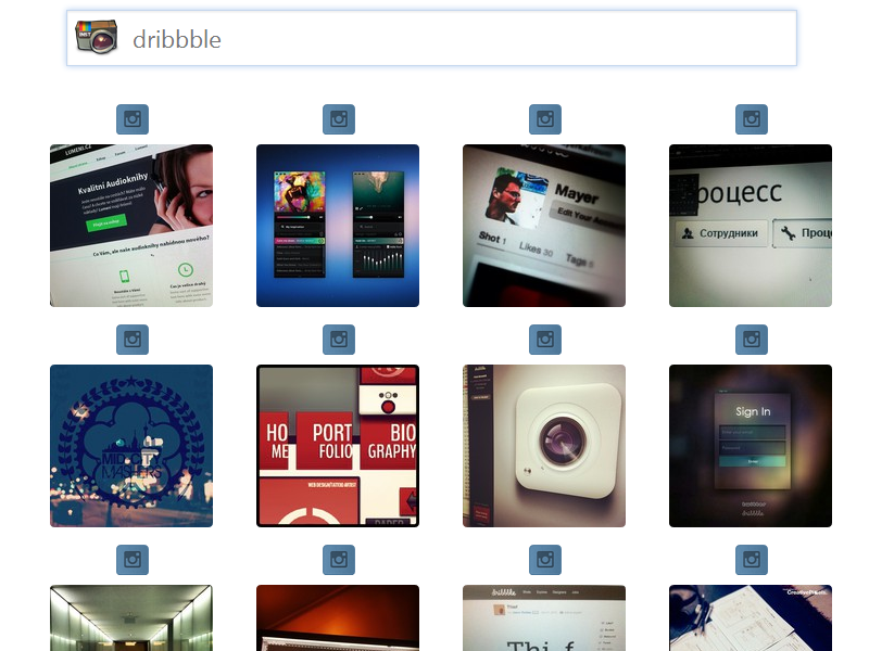 Instagram Ajax Instant Photo Search by Jake Rocheleau on Dribbble Instagram Ajax Instant Photo Search by Jake Rocheleau on Dribbble