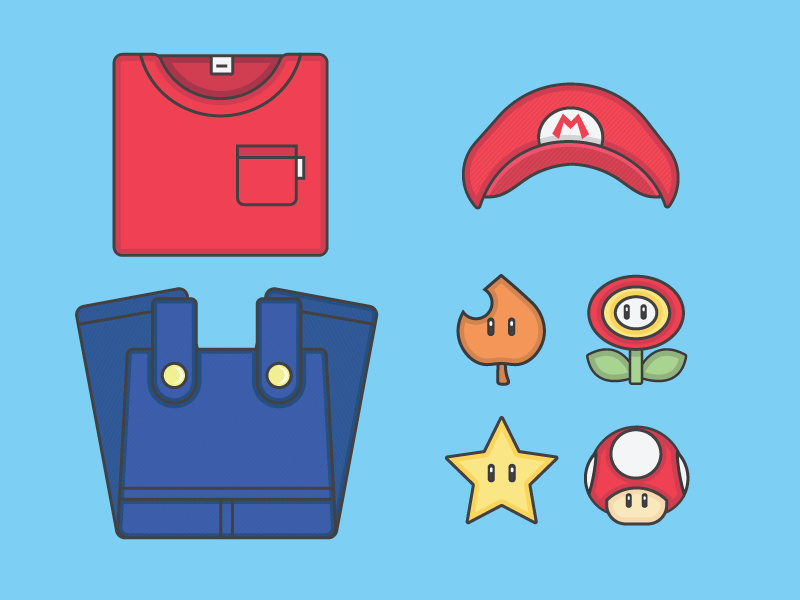 Super Mario Essentials by Odom Sok on Dribbble
