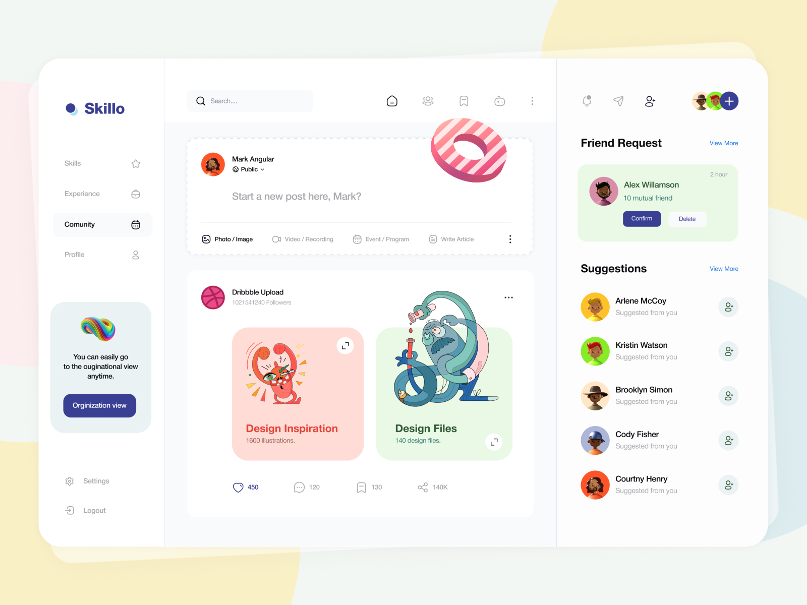 Skillo || Career & Experience Tracking Dashboard by Rashedul Islam 🔥 on ...