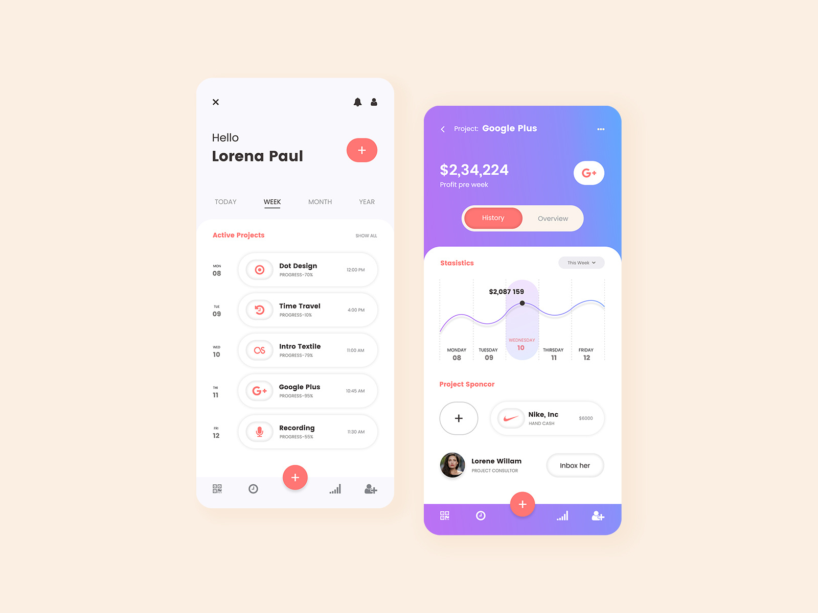 Professional Project Management Apps by Rashedul Islam 🔥 on Dribbble