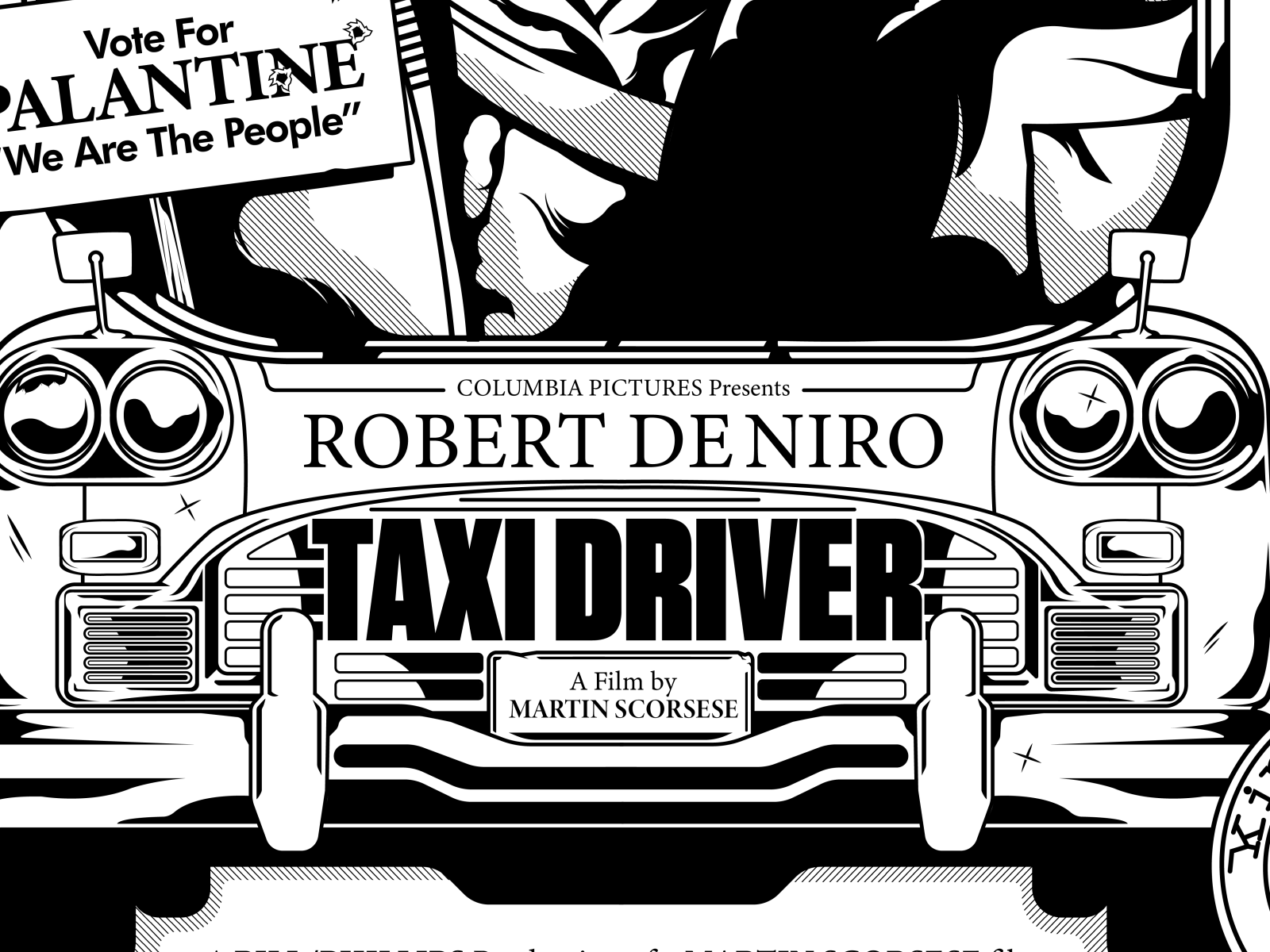 Taxi Driver by Stephen Dziedziak on Dribbble