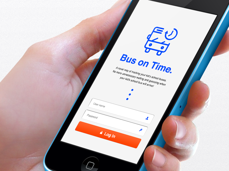 Bus on time! by Mateusz Madura on Dribbble