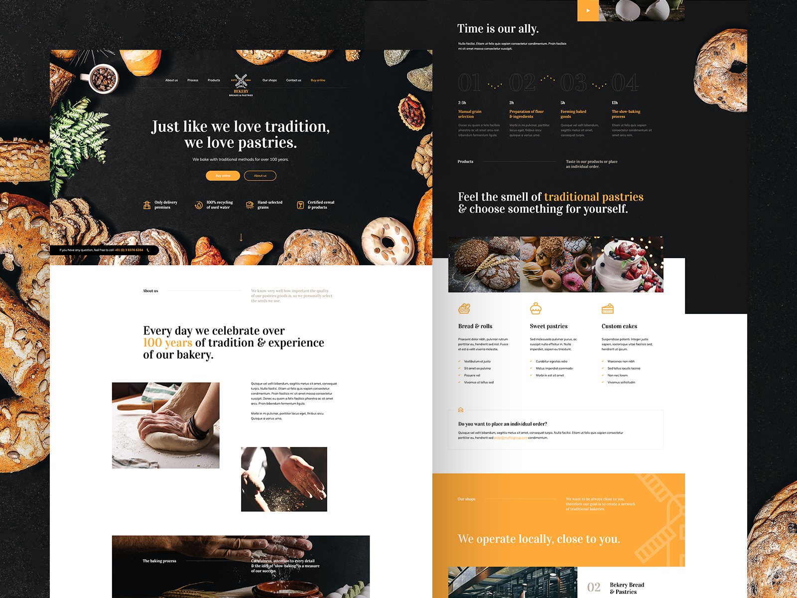 Bakery 🥨🌾 by Mateusz Madura for Vision Trust on Dribbble