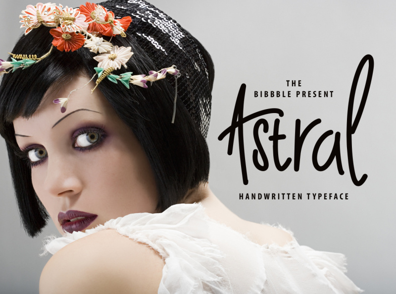 Astral Font by Bibbble on Dribbble