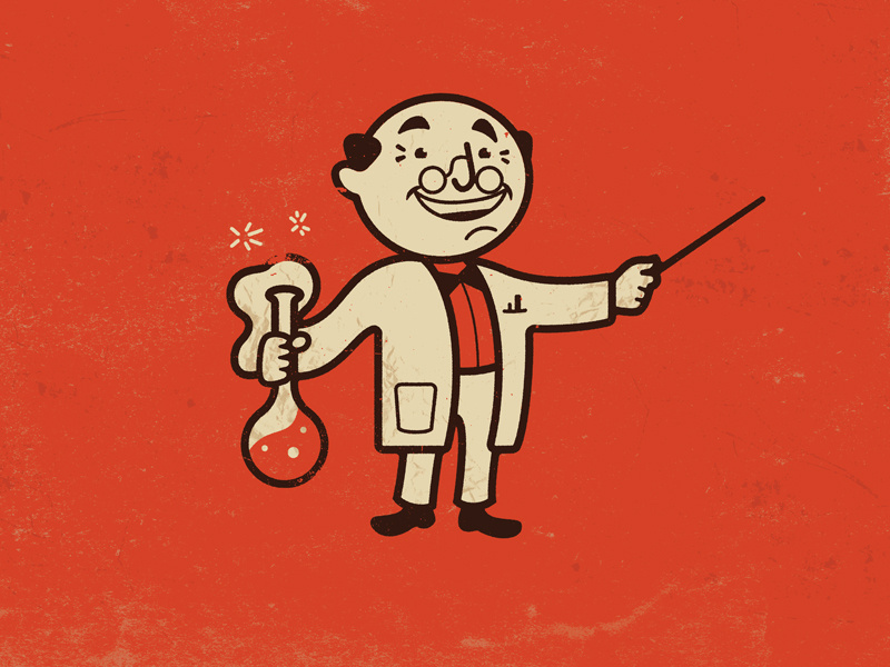 Professor Z by Daniel Romlein on Dribbble