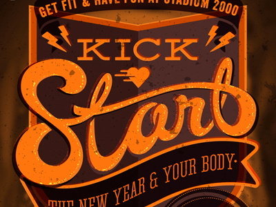 Kick start by Alex Lloyd / Lloyd Creative on Dribbble