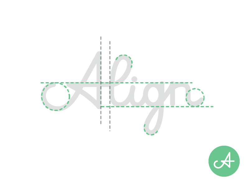 Align Wordmark by Zach Roszczewski on Dribbble