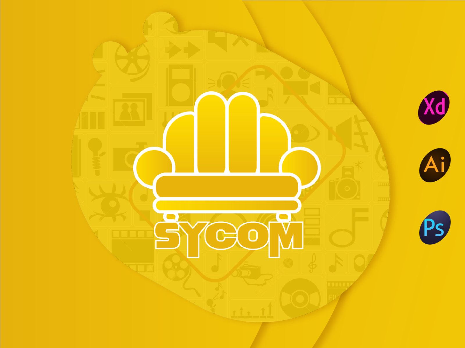 Sycom Logo by WebAppCode on Dribbble