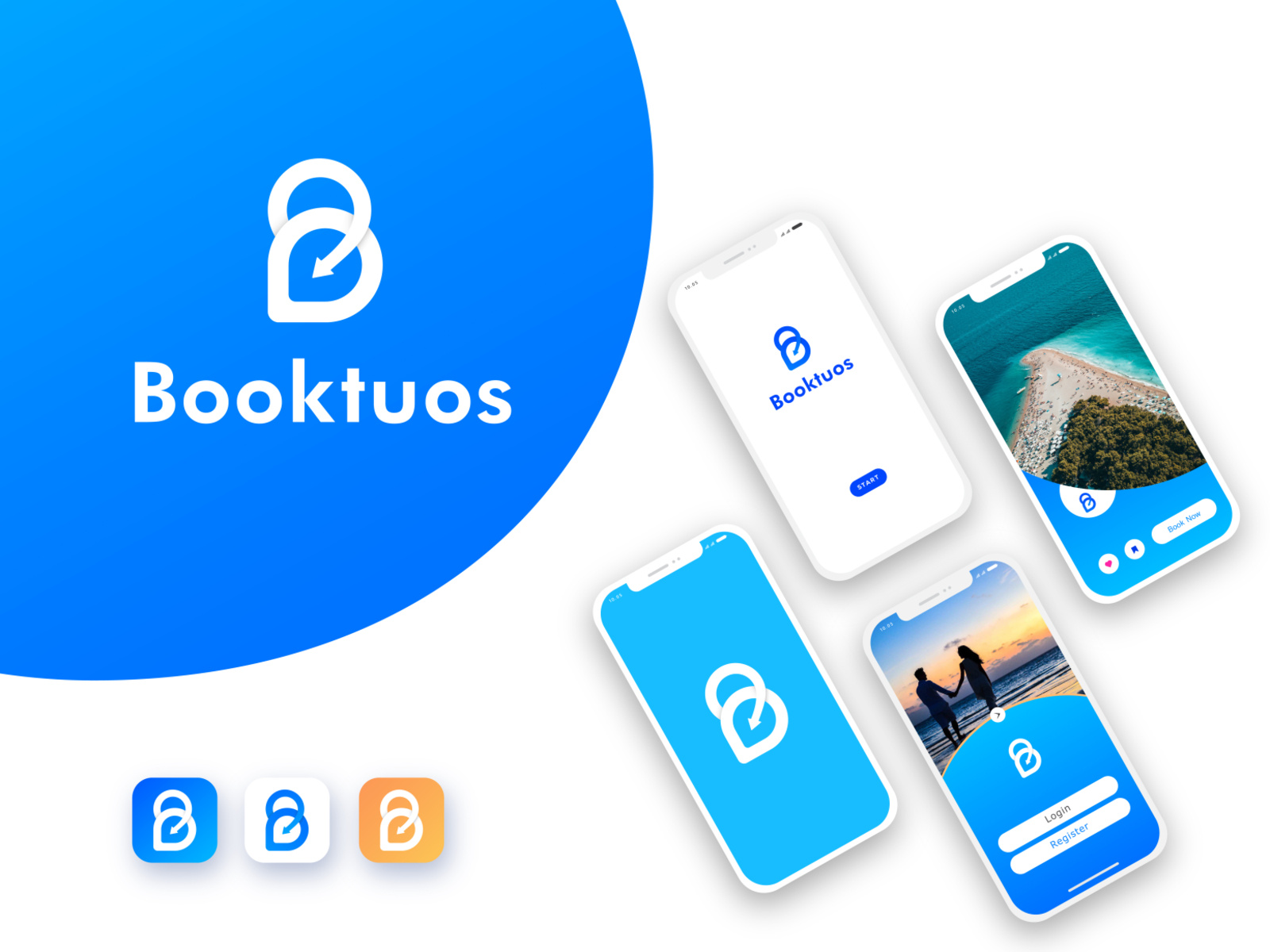 Hotel booking app logo and ui design by Jowel Ahmed on Dribbble