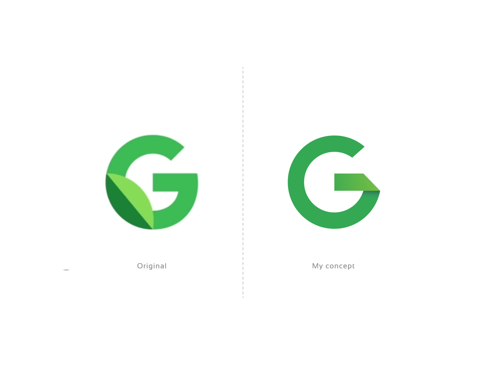 Google logo redesign by Jowel Ahmed on Dribbble