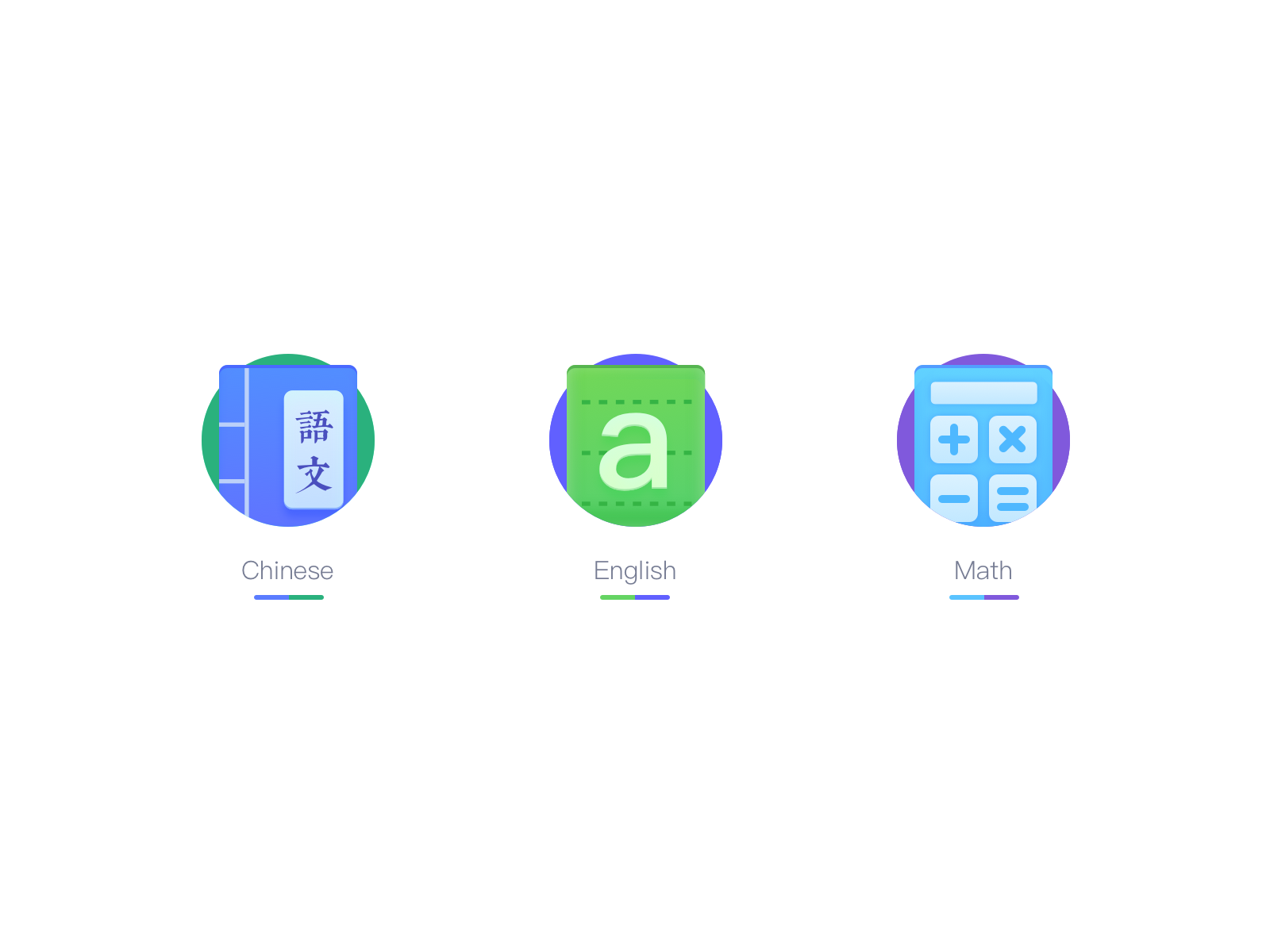 Subject icon by Jane Ding on Dribbble