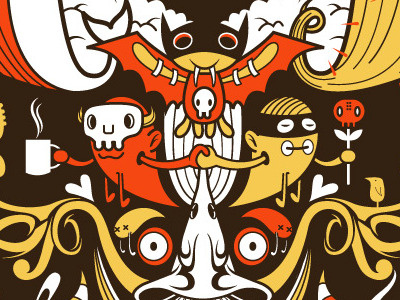 Ghost Crest T-Shirt by Christopher Lee on Dribbble