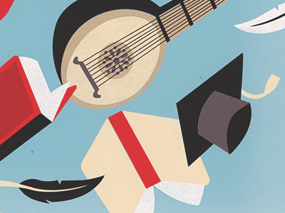 Something about Shakespeare and school.. by Mitch Blunt on Dribbble