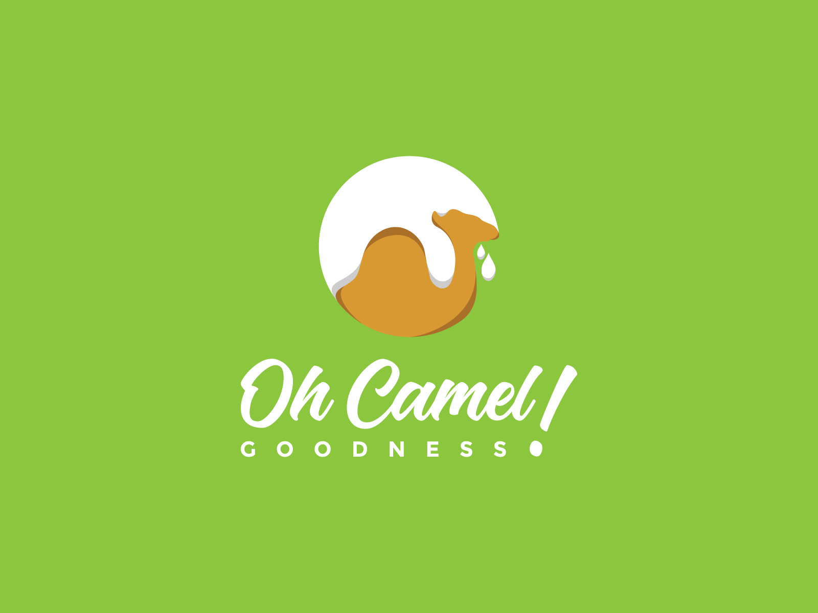 Camel Milk Logo Design by Andri Dinollari on Dribbble