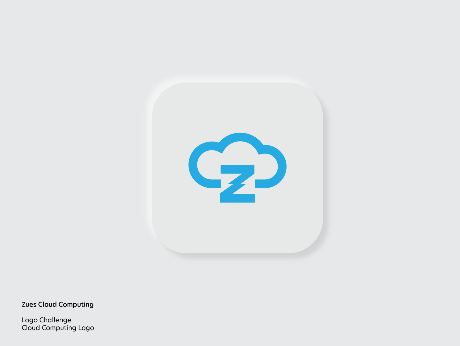 Logo Challenge: Cloud Computing by Logan Roberts on Dribbble