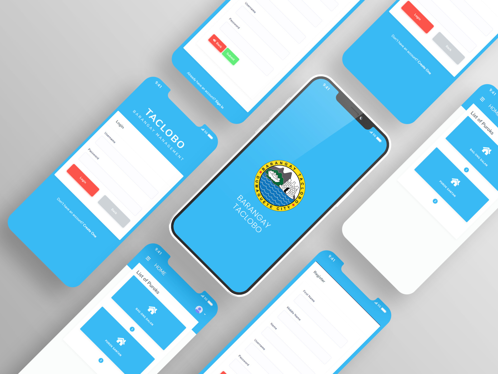Brgy MIS App by Cristian Daron on Dribbble