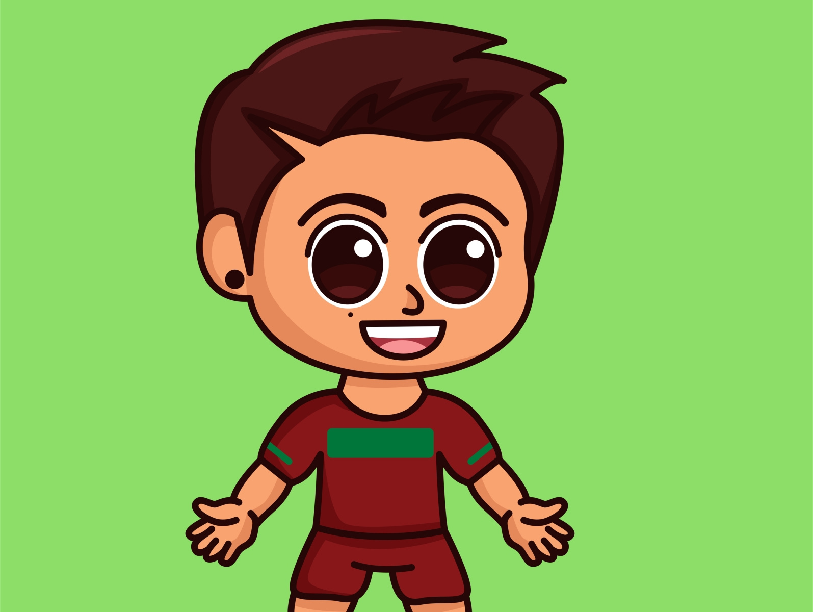 Cute CR7 by Aviv Muzi on Dribbble