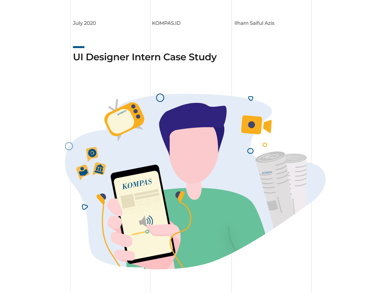 Kompas.id - UI Designer Intern Case Study by Ilham Saiful Azis on Dribbble
