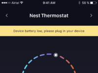 Temperature Control Panel by Khuzema on Dribbble