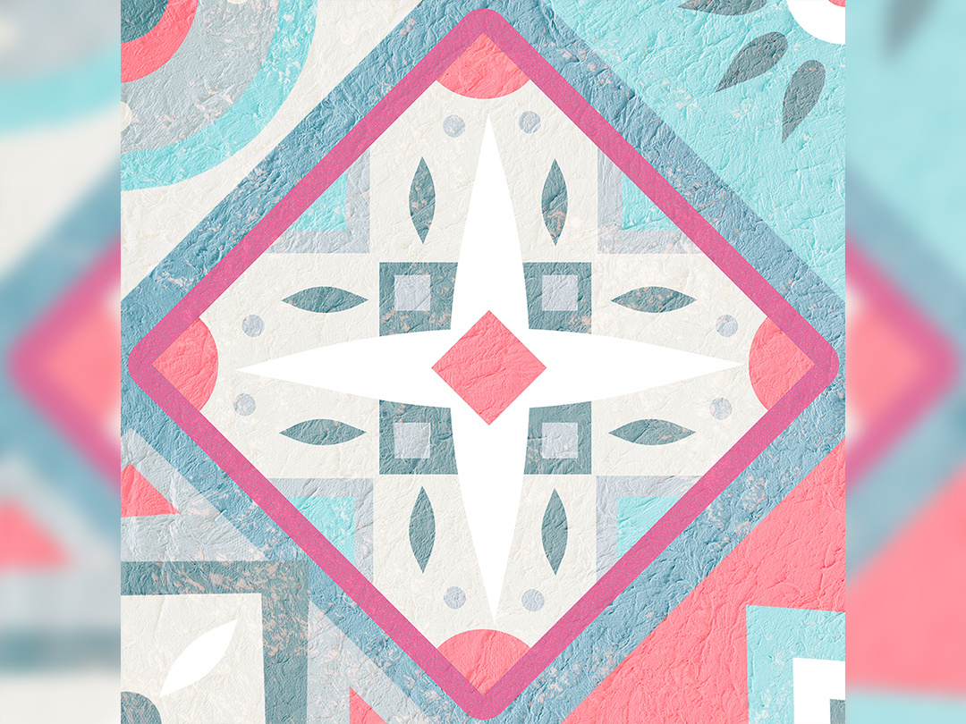 Mosaic Tiles Illustration 6/9 by Diogo Sampaio on Dribbble