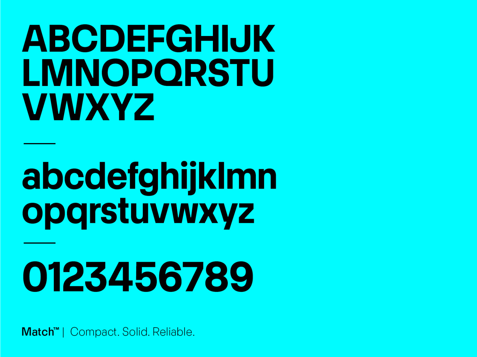 Match Bold — Basic Character Set by HvD Fonts | Type Foundry on Dribbble