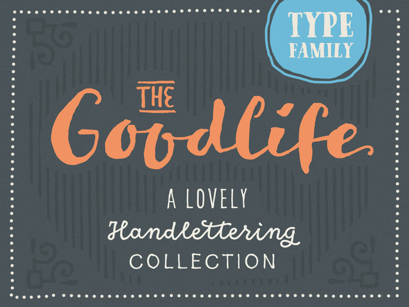 Goodlife Font Family by HvD Fonts | Type Foundry on Dribbble