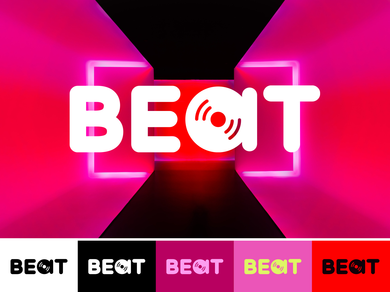 Beat logo by Monika on Dribbble