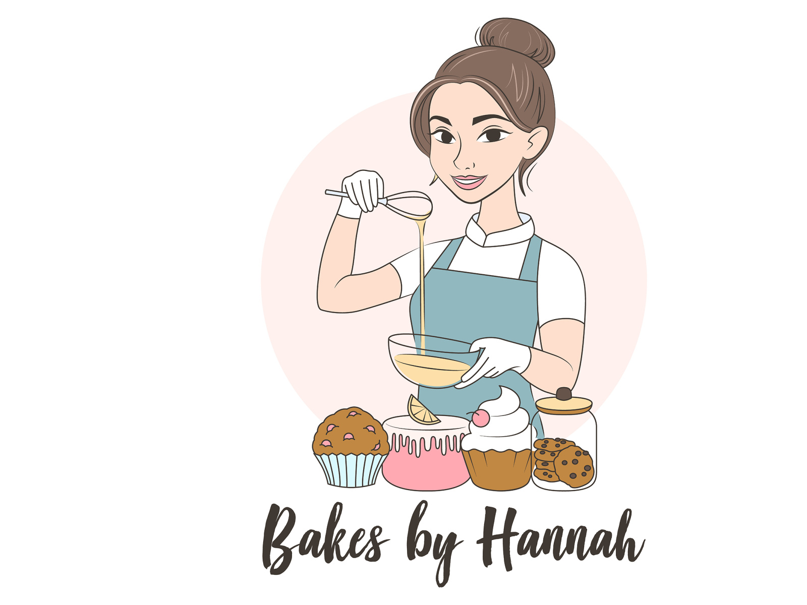 Logo for baking business by Margarita Fedorenko on Dribbble
