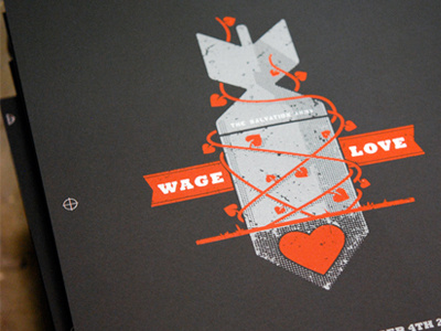 Wage Love poster by Matt Stevens on Dribbble