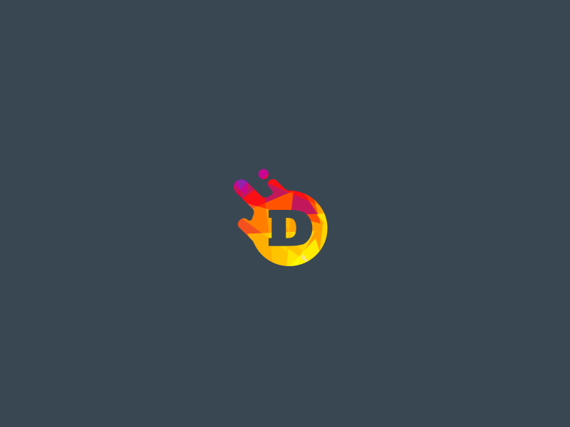 D Logo by Maryia Bahutskaya on Dribbble