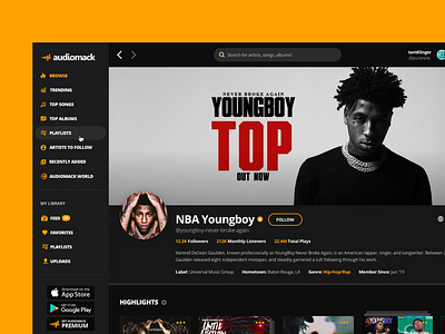 Audiomack designs, themes, templates and downloadable graphic elements ...