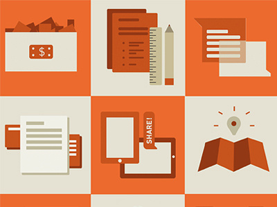 Student Service Icons by Moazam on Dribbble