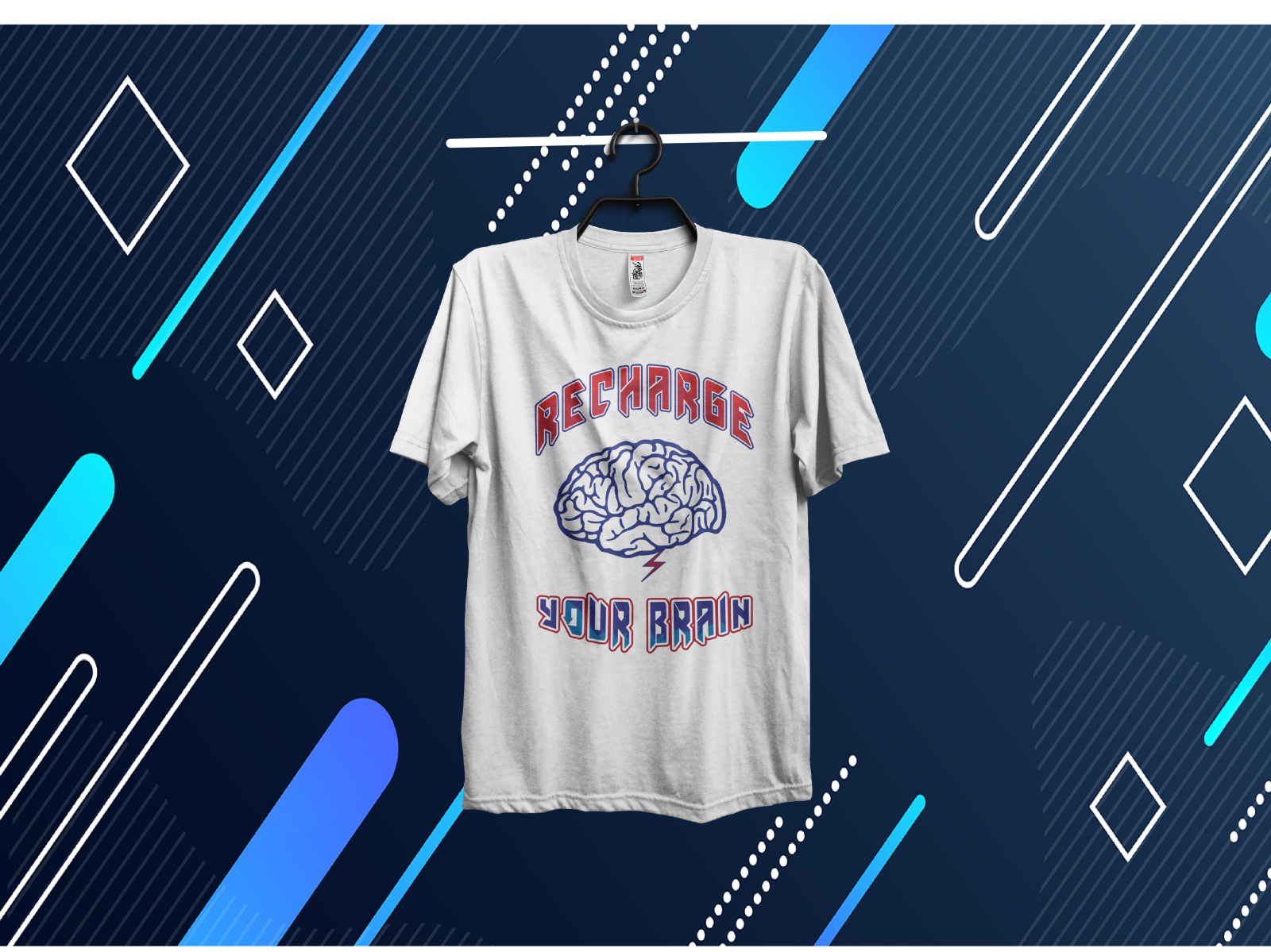 brain t shirt by MD Abu Hanif on Dribbble