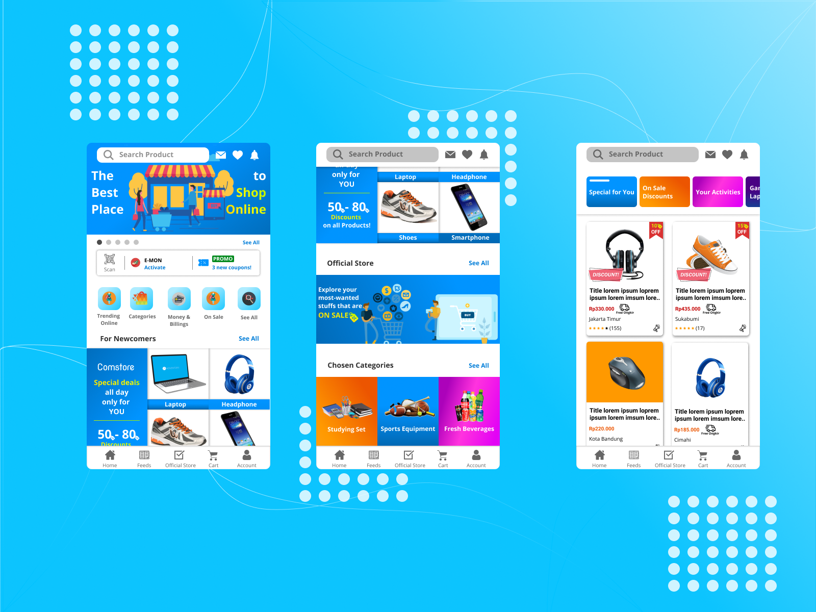 Tokopedia x Shopee Influenced E-Commerce UI by Muhammad Rayhan Alifinzi ...