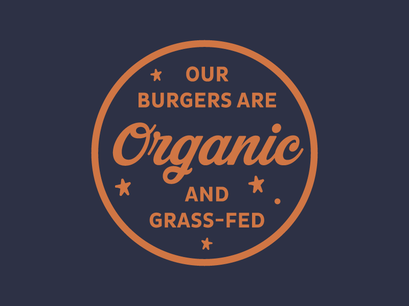 Organic Burgers by Ashleigh Brewer on Dribbble