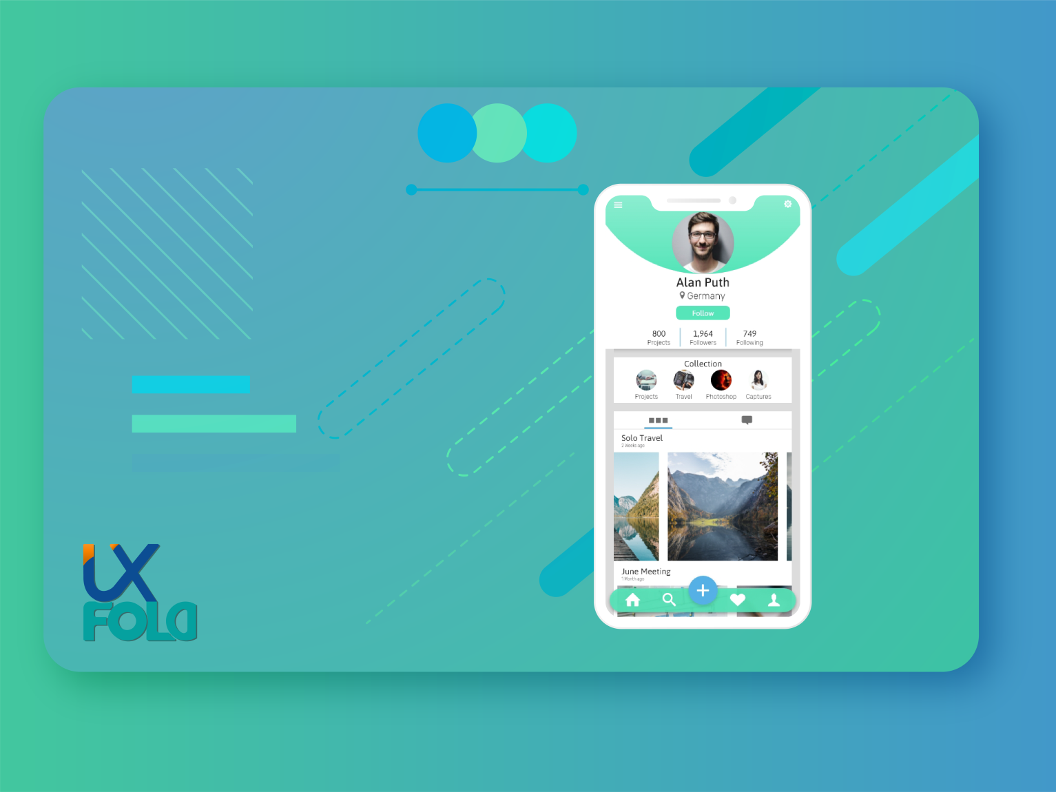 User Profile Daily UI by Karan Dhiman on Dribbble