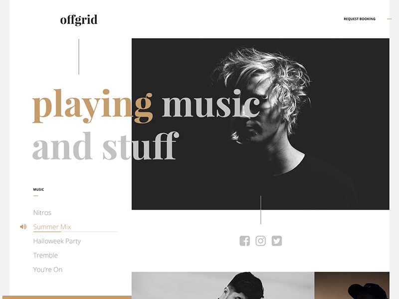 Dribbble - pitchfade-theme-002.png by Dhanai