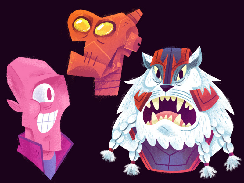 Invincible Characters by Matt Kaufenberg on Dribbble