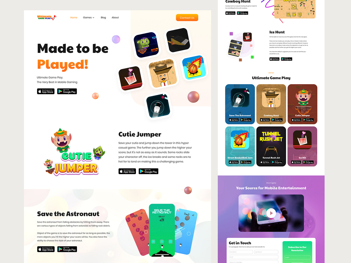 Gaming Website designs, themes, templates and downloadable graphic ...