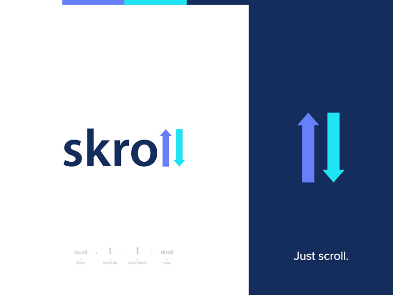 Skroll - Logo Concept by Salman Saleem on Dribbble