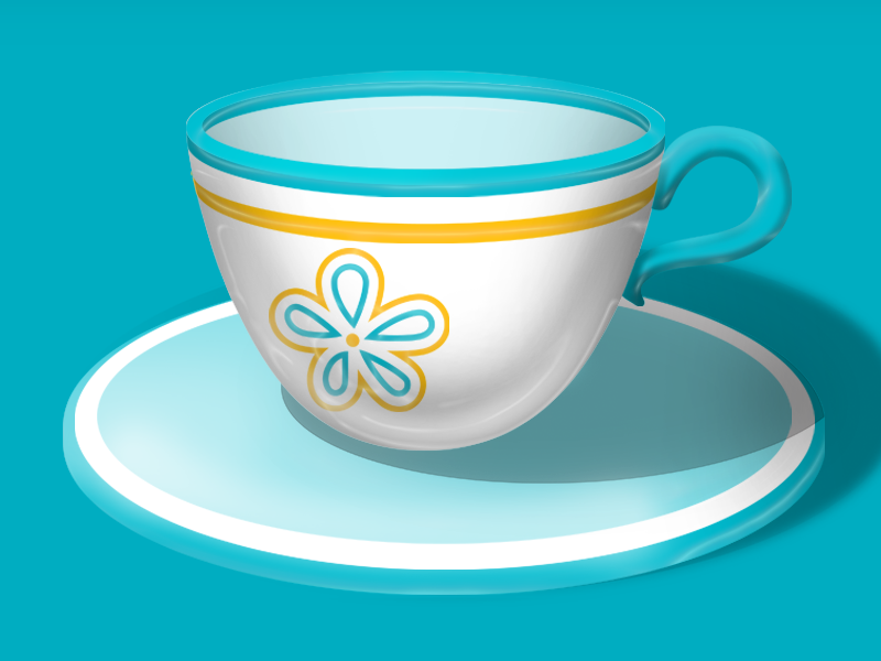 teacup by Matthew Gallagher on Dribbble