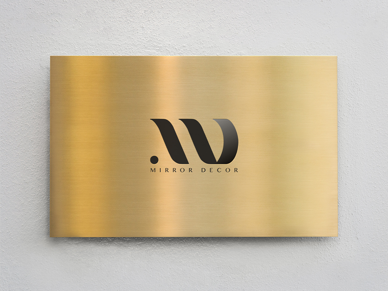 Mirror Decor Logo by Modestas on Dribbble